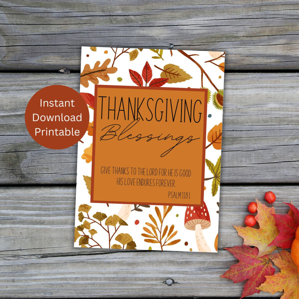 Catholic Thanksgiving Cards