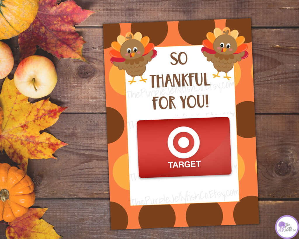 Target Thanksgiving Gift Cards