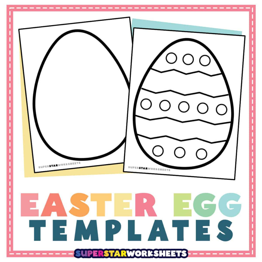 Easter Egg Card Templates Printable - FREE Printable Birthday Cards