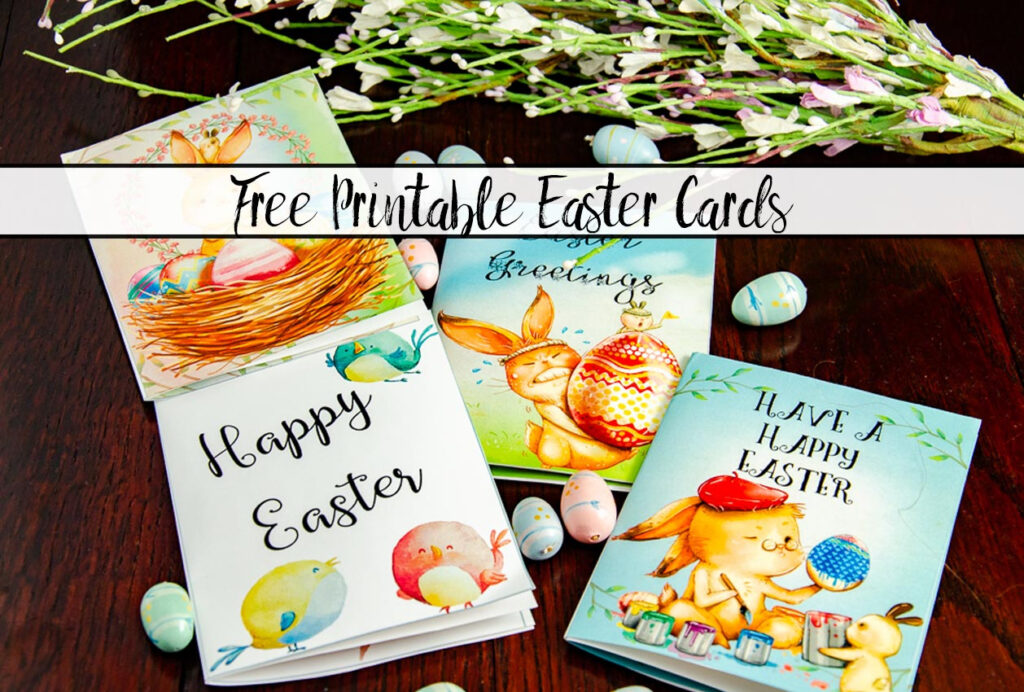 Free Printable Easter Card Sentiments – FREE Printable Birthday Cards
