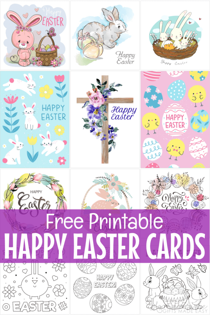 Free Printable Easter Thank You Cards – FREE Printable Birthday Cards