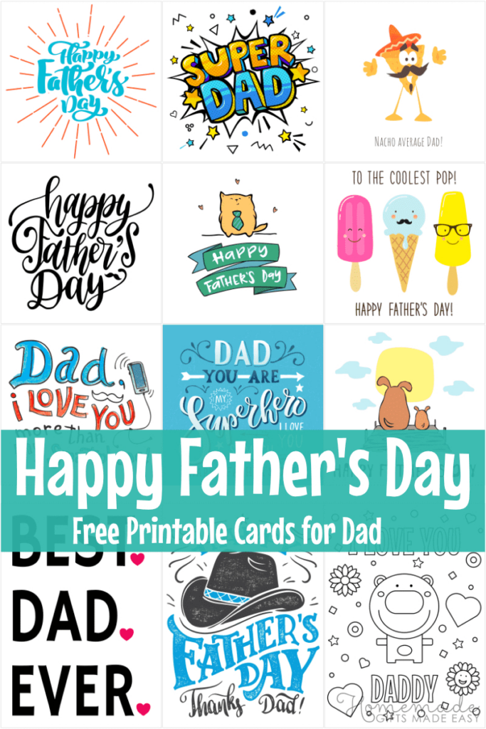 Printable Father’s Day Wallet Card - FREE Printable Birthday Cards